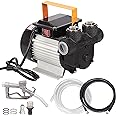 Amazon.com: TOPWAY 110V AC 16GPM Electric Self-priming Oil Fuel Diesel Kerosene Biodiesel ...
