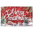 Amazon.com : Christmas Flag Decoration 3x5 Ft Carnival Garden Banner ...