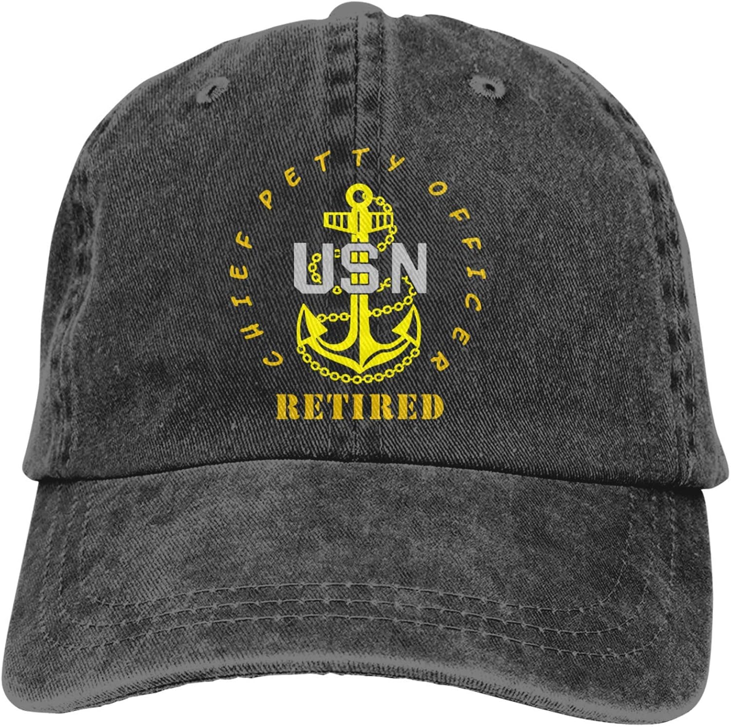 US Navy-CPO Chief Petty Officer Retired Unisex Soft Casquette Cap ...