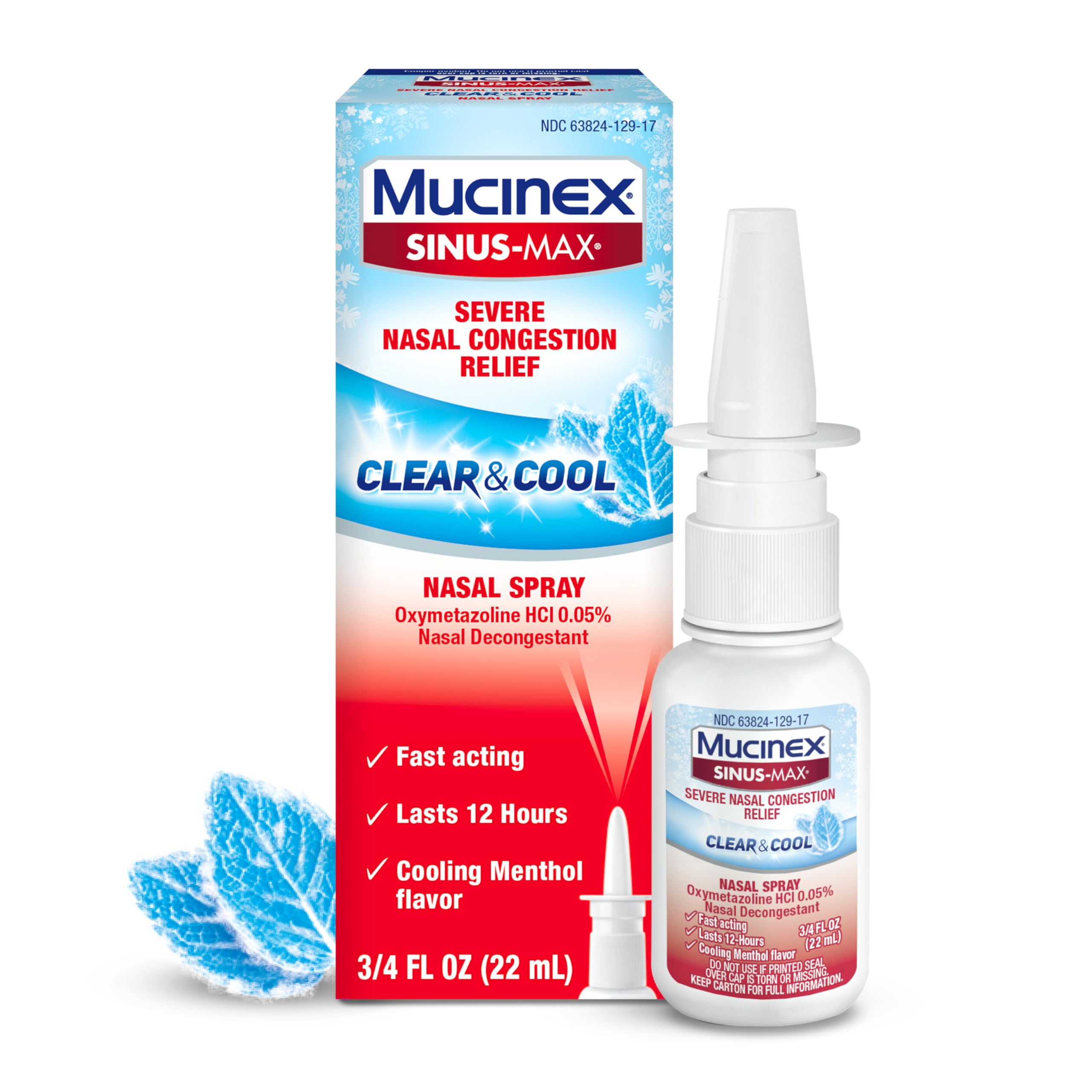 Mua Mucinex Sinus-Max Nasal Spray Decongestant, 12 Hour Over-The ...