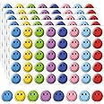 Amazon.com: CPicdn 200Pcs Happy Smile Face 3D Dome Stickers, Mini Happy ...