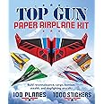 Top Gun Paper Airplane Kit: Build Reconnaissance, Cargo, Bomber ...