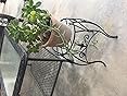 Amazon.com : AMAGABELI GARDEN & HOME Metal Potted Plant Stand 15 inch ...