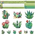 Amazon.com: 240 Pcs Cactus Cut-Outs Nameplates Stickers Cactus Accents ...