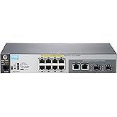 Amazon.com: HP JL070A 2530 Series Aruba 2530-8-PoE+ 8-Port Ethernet Internal PS Switch : Electronics