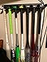 Amazon.com : IRON AMERICAN Alpha Series Baseball/Softball Bat Rack ...
