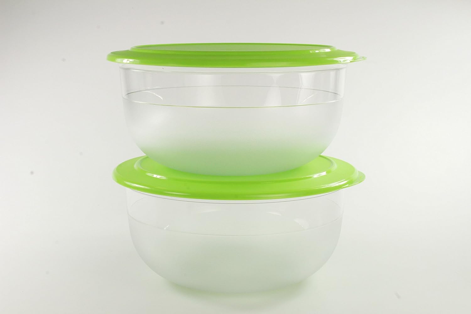 TUPPERWARE Tafelperle 6,0L grün (2) OHNE RAND Servieren Schale Classic ...
