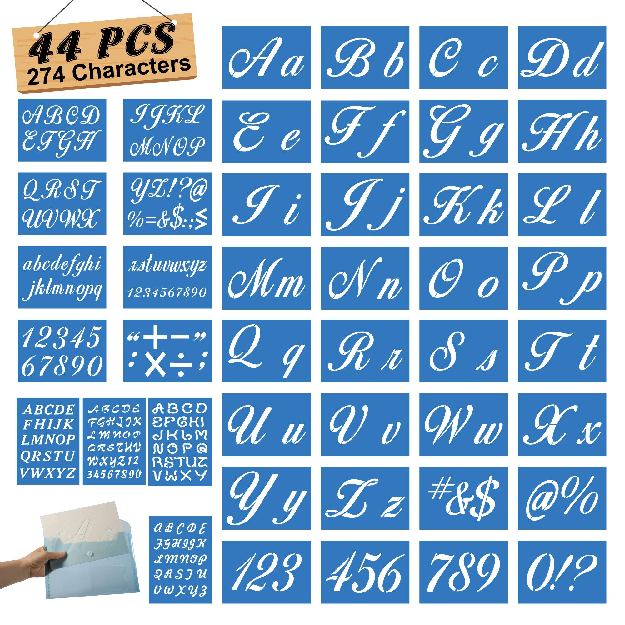 Letter Stencils For Painting On Wood Alphabet Stencils With