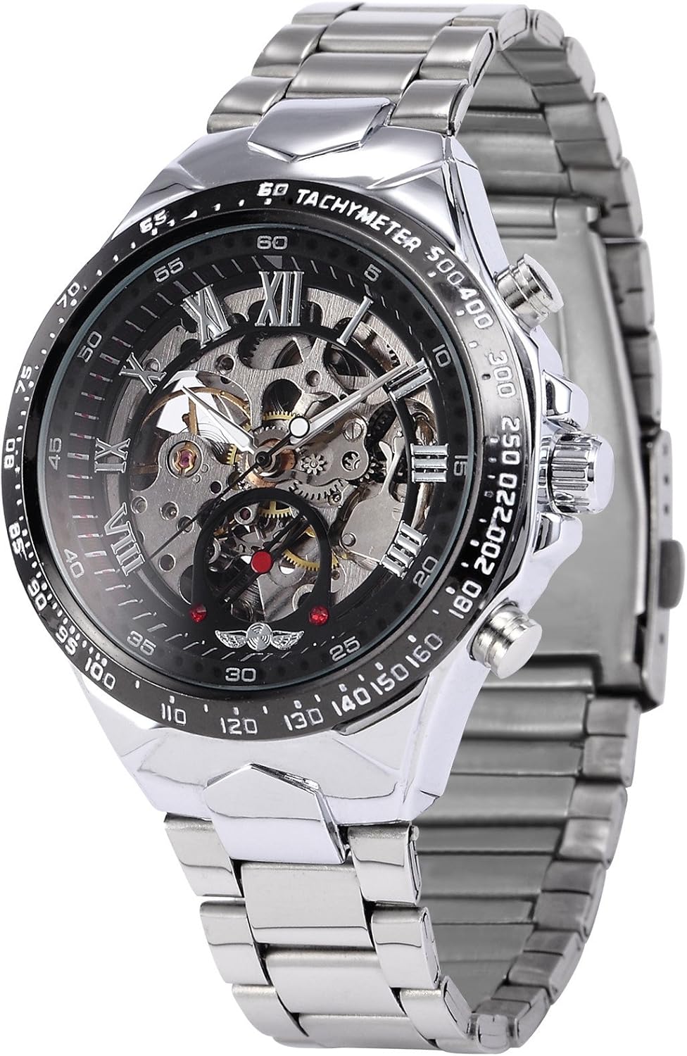 AMPM24 PMW107 - Reloj Automático Mecánico Hombre, Correa de Acero ...