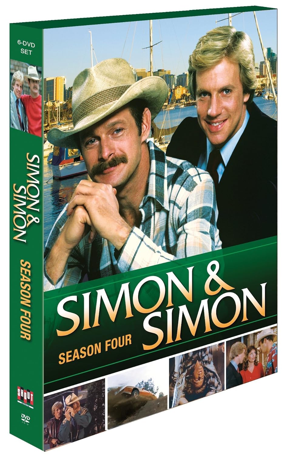 Simon & Simon: Season Four 6pc / Full Slim DVD Region 1 NTSC US Import ...
