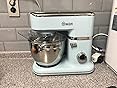 SWAN SP21010BLN Vintage Stand Mixer, 1000 W, Blue: Amazon.co.uk ...