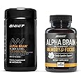 Amazon.com: ONNIT Premium Alpha Brain Bundle - Nootropic Brain Supplement (30 Ct) + Black Label ...