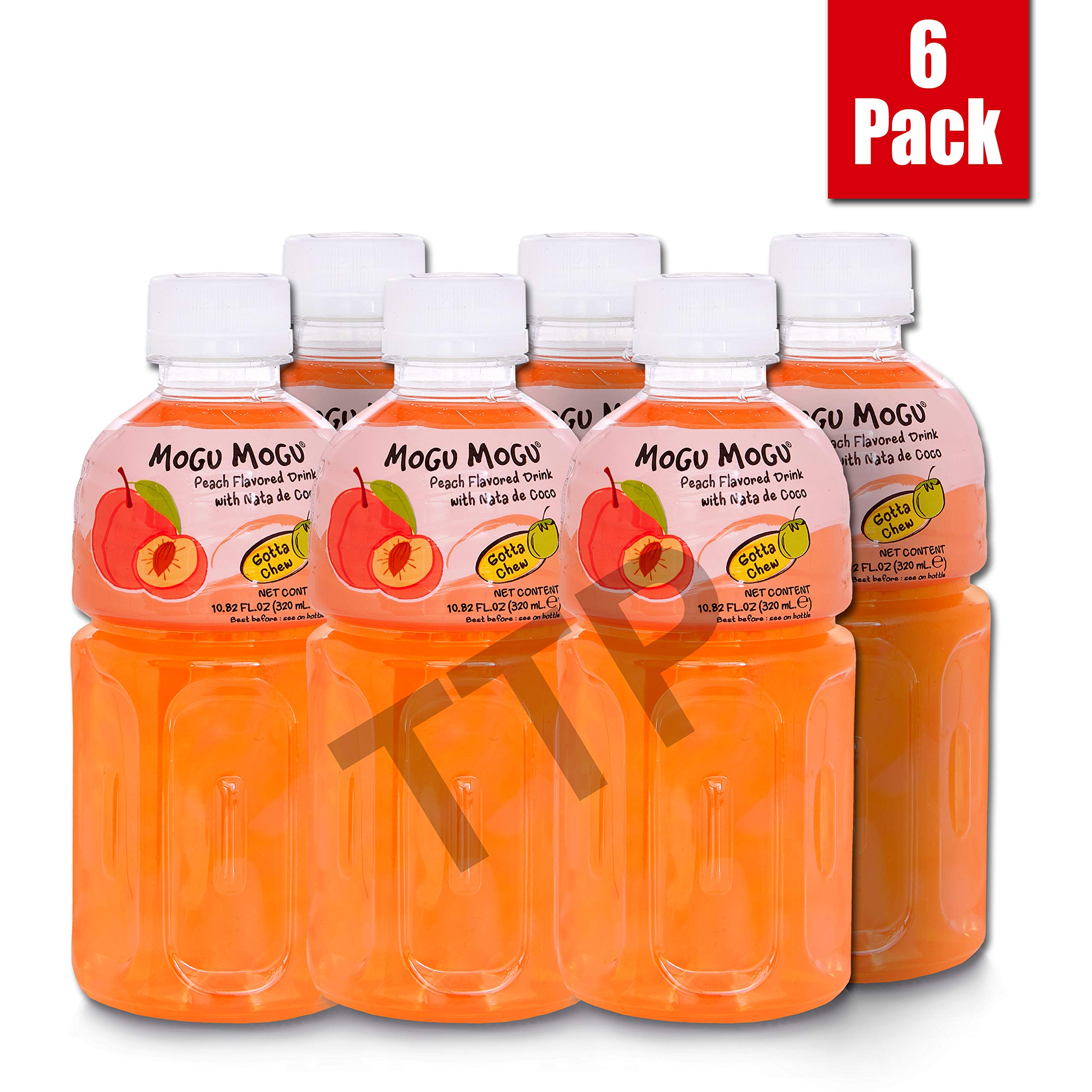 Mua Peach Flavored Drink with Nata De Coco - 10.82fl Oz [Pack of 6 ...