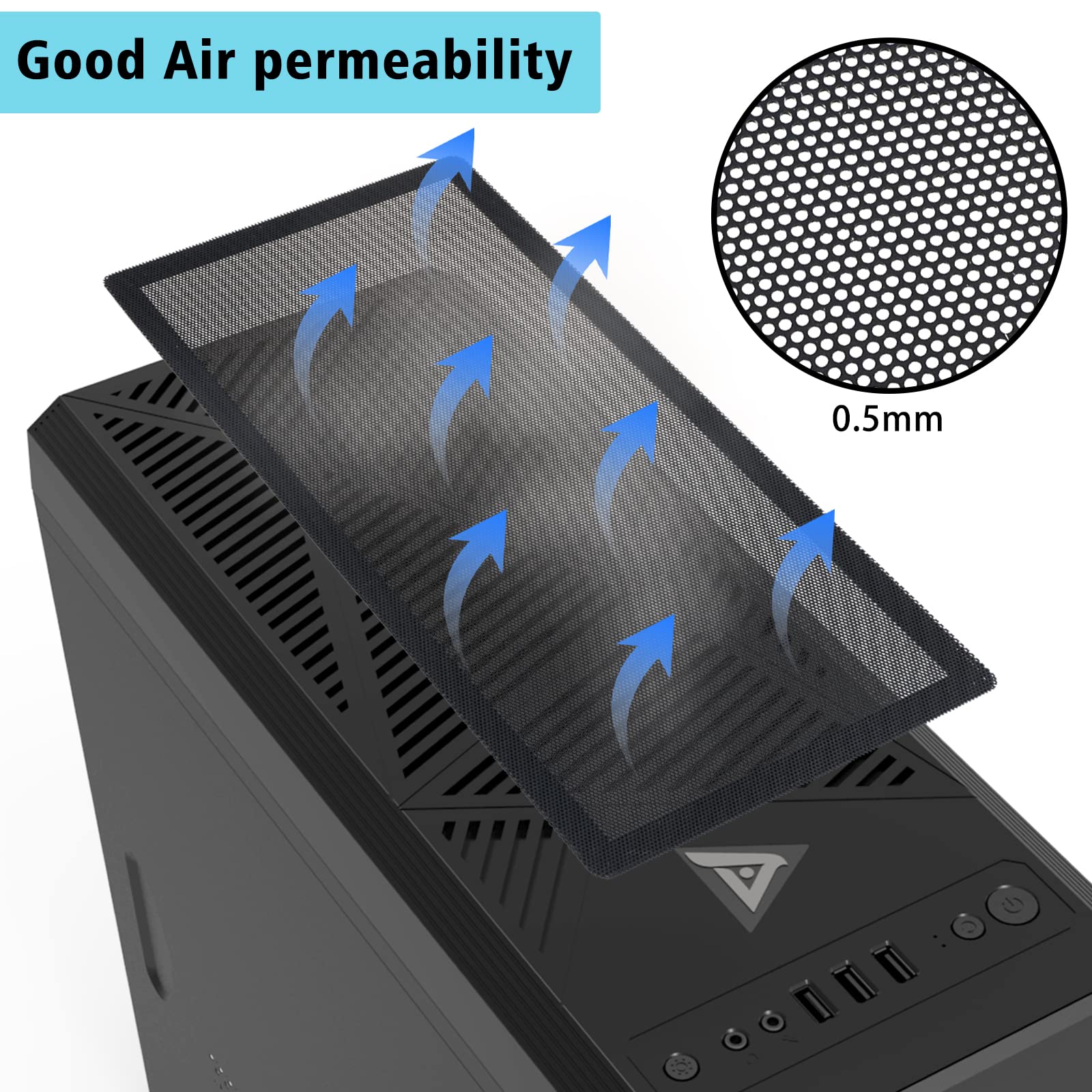 Mua 240mm x 120 mm Computer Case Fan Dust Filter PC Mesh Filter Cover ...