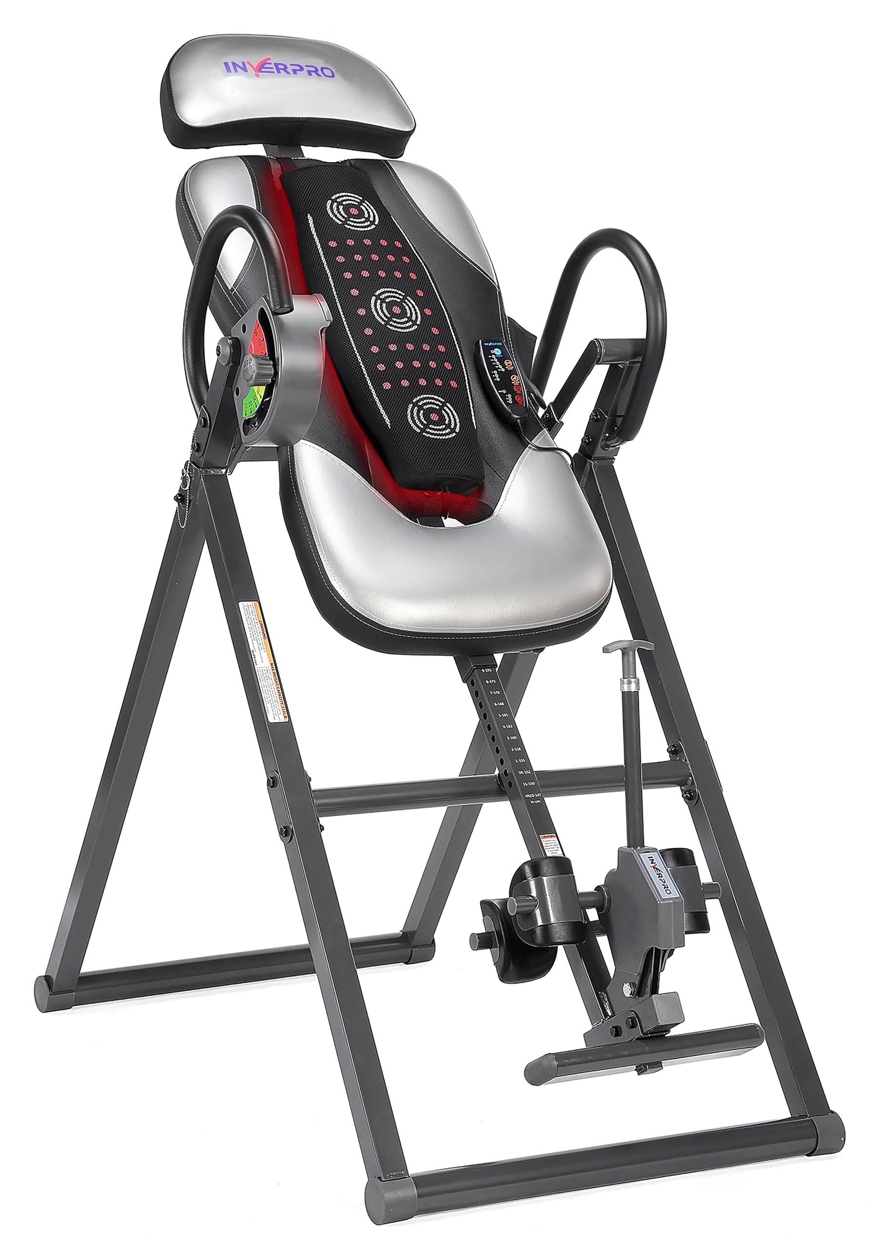 INVERPRO Model A Advanced Heat and Massage Heavy Duty Deluxe Inversion ...