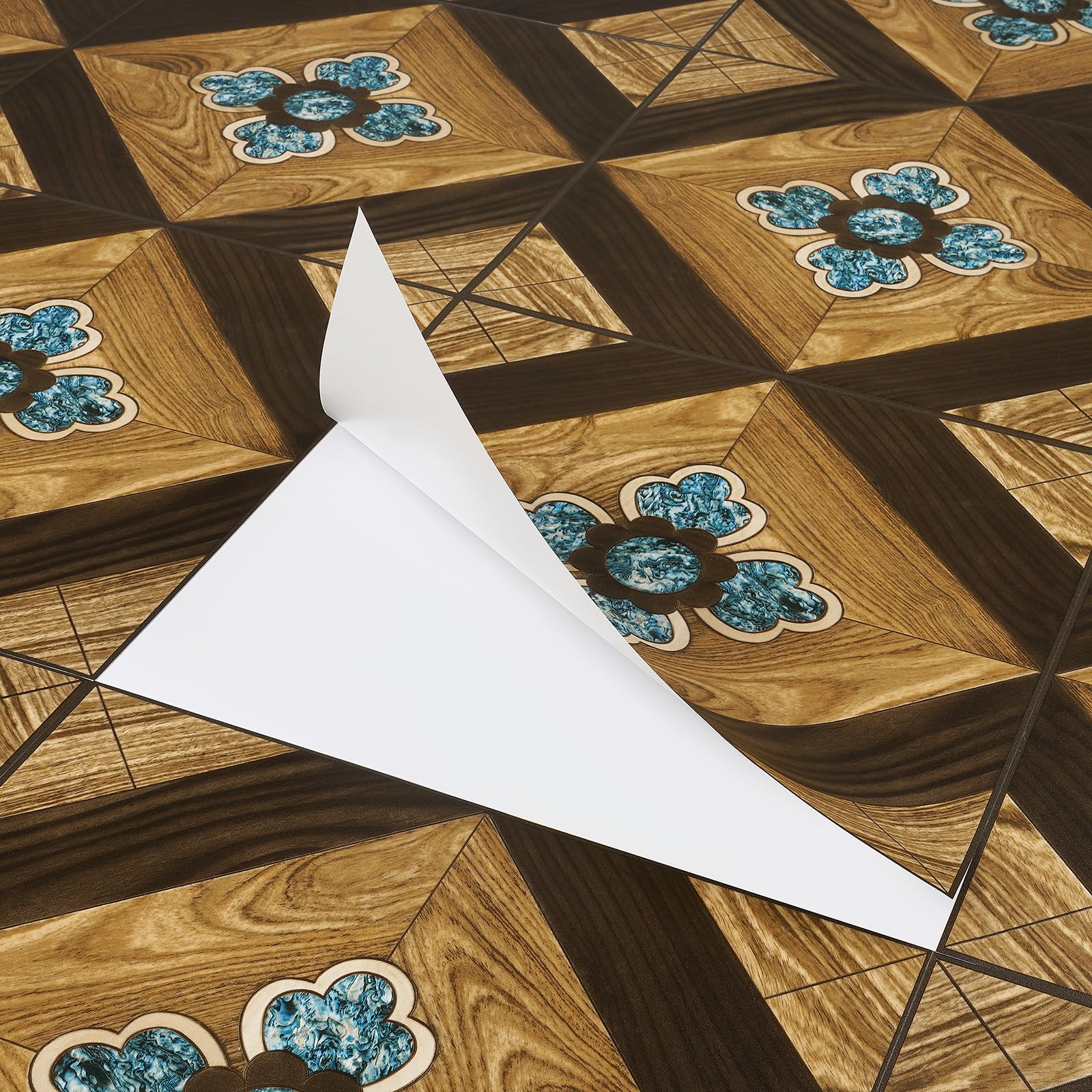 FunStick Vinyl Flooring Peel and Stick Floor Tile Vintage Sevilla 12x12 ...