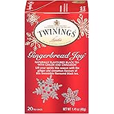 Amazon.com : Twinings Christmas Tea - Black Tea Blended with Spicy and ...