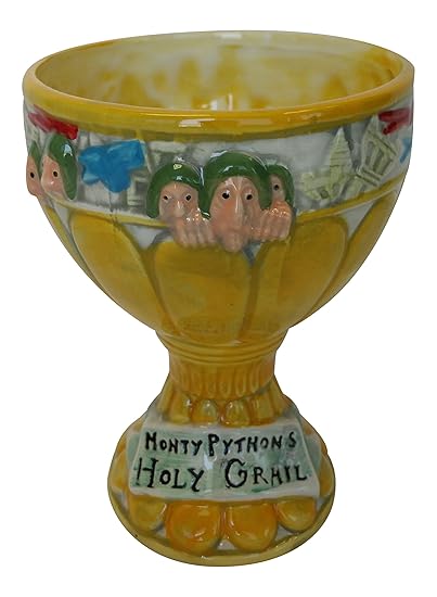 Monty Python's Holy Grail Beer Goblet: Amazon.co.uk: Kitchen & Home