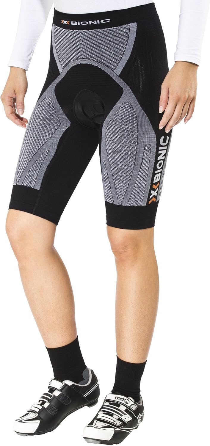 X-Bionic Women's The Trick Biking Comfort Cycling Shorts: Amazon.co.uk ...