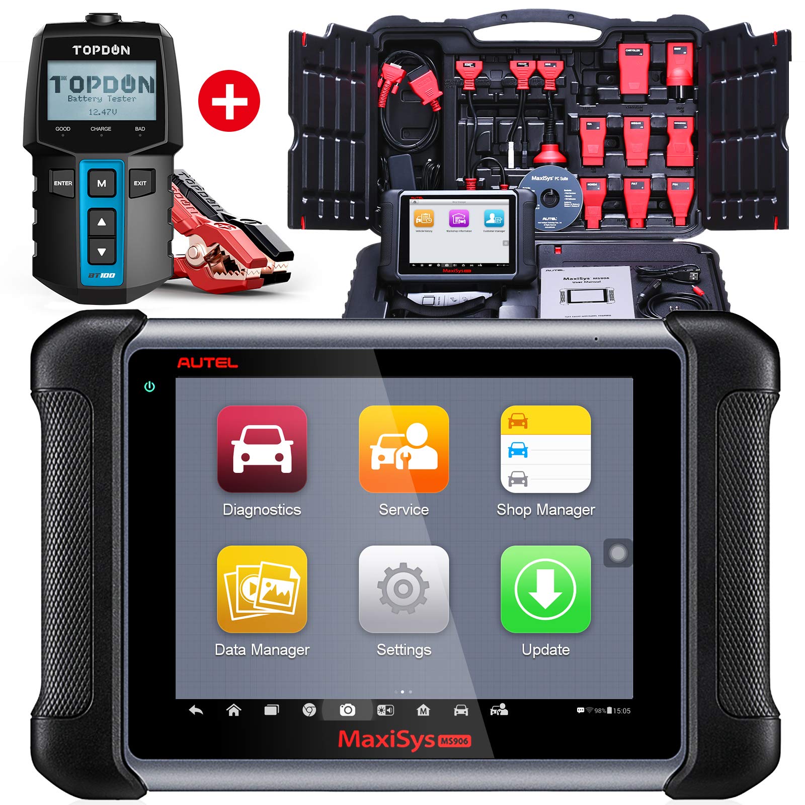 Buy Autel MaxiCOM MS906 Diagnostic Scanner 2021 Newest All System ...