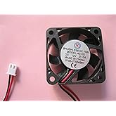 Amazon.com: 2 pcs Brushless DC Cooling Fan 12V 6015S 9 Blades 2 Wire 60x60x15mm Sleeve-Bearing ...