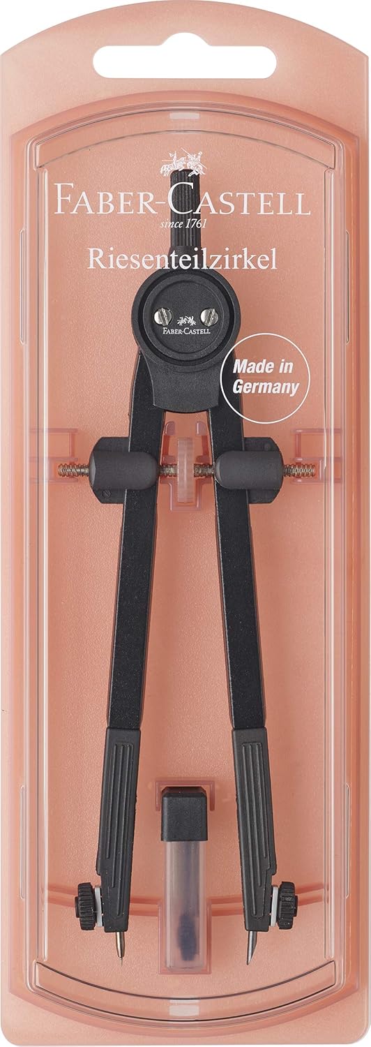 Faber-Castell Trend 2019 174219 Giant Compass in 2 Assorted Colours ...