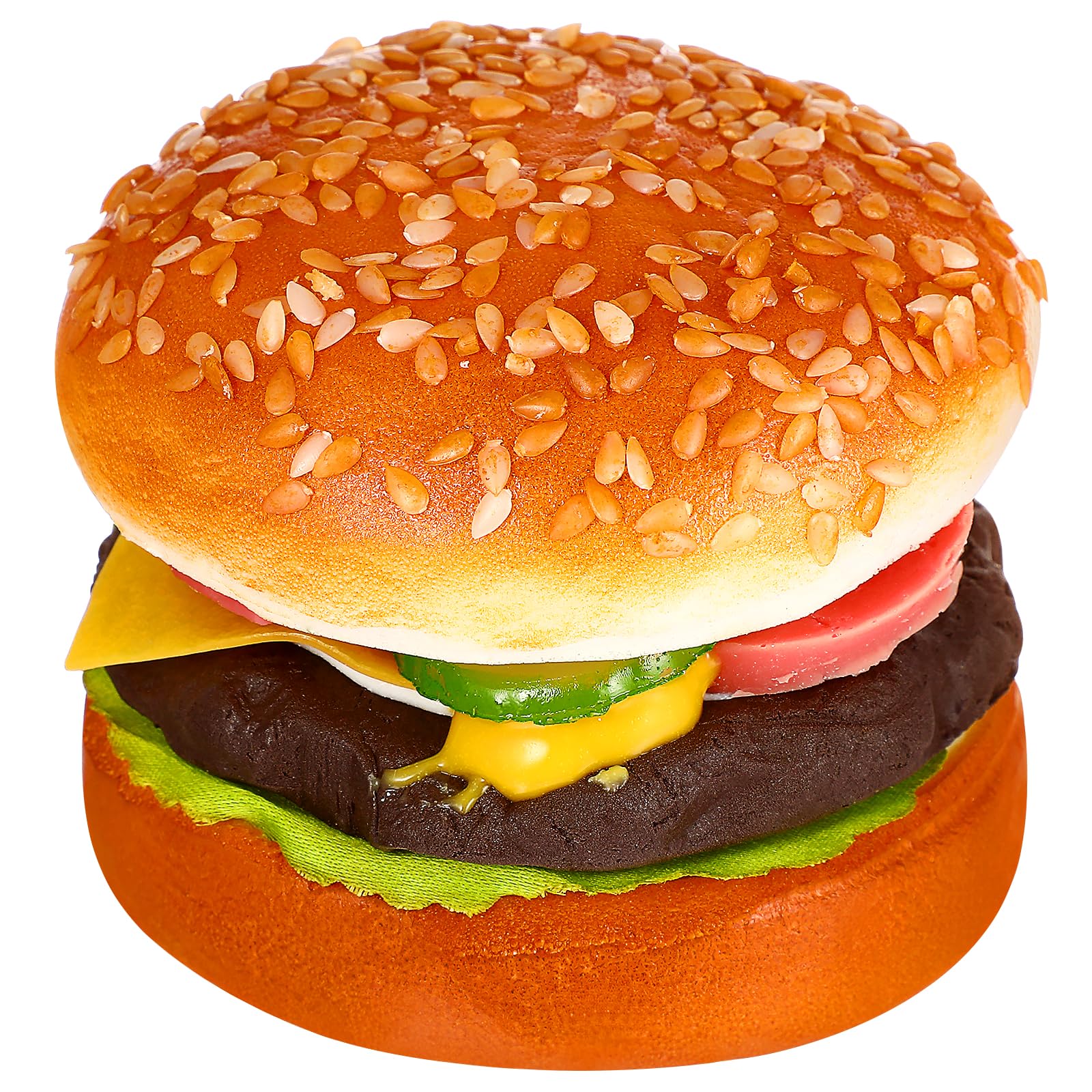 PASOLABE Artificial Hamburger Fake Burger Realistic Food Display Props ...