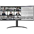 Amazon.com: LG 34WR55QK-B 34-inch UltraWide WQHD (3440 x 1440) Curved ...