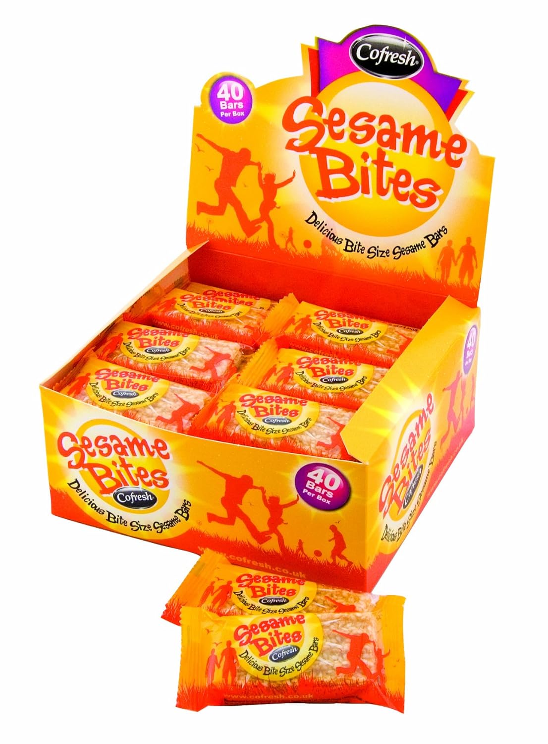 Cofresh Crunchy Sweet Sesame Bites 26 g (Pack of 80): Amazon.co.uk: Grocery