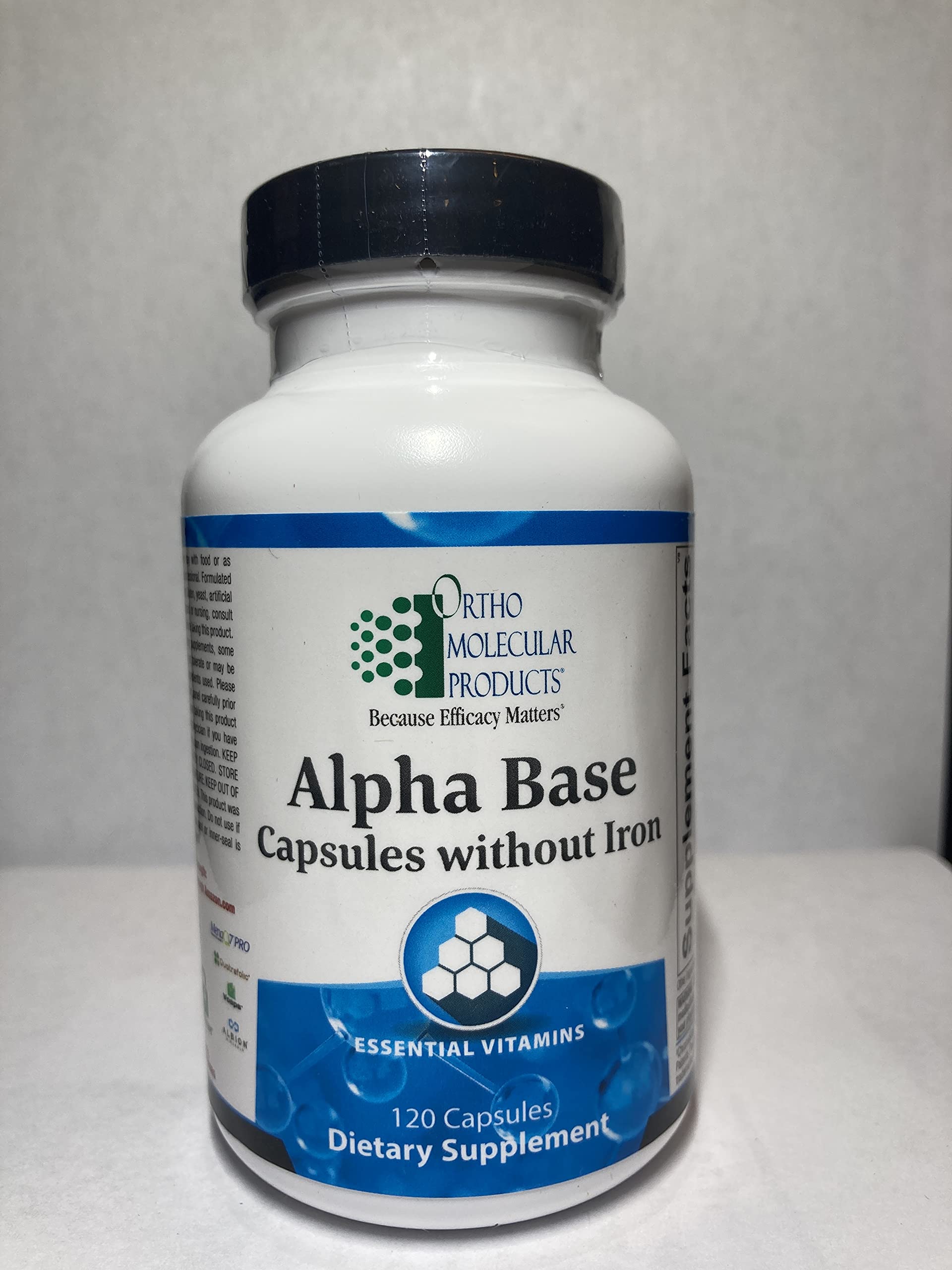 Mua Ortho Molecular - Alpha Base Caps without Iron - 120 Capsules Ortho ...