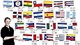 Amazon.com : Flags of Spanish Speaking Countries Bulletin Board Set ...
