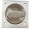 304 Stainless Steel Square Recessed Cup Ring Flush Pull Handle ...