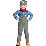 Amazon.com: Toddler Train Engineer Costume X-Small : Clothing, Shoes ...
