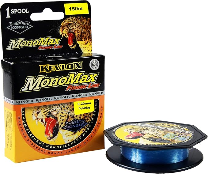 Konger Monomax Fishing Line 0.10 mm - 0.50 mm / 150 m Spool ...