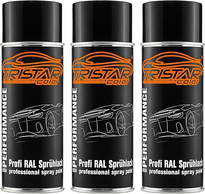 RAL 3002 Karminrot Spraydose 3 x 400 ml glänzend schnelltrocknend ...