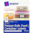 Amazon.com : Avery Freezer-Safe Food Container Labels, 1.25 x 1.75 ...