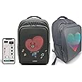 Amazon.com: Voltefy LED Backpack, Motorcycle Backpack with Programmable ...