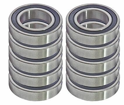 VXB 10 Sealed Bearing 1616-2RS 1/2 x 1 1/8 x 3/8 inch Ball Bearings ...