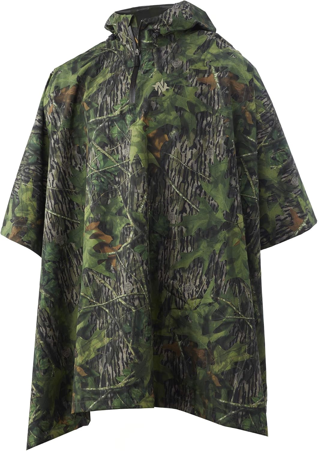 Amazon.com: Nomad Mens Poncho | Packable Waterproof Camo Poncho, Mossy ...