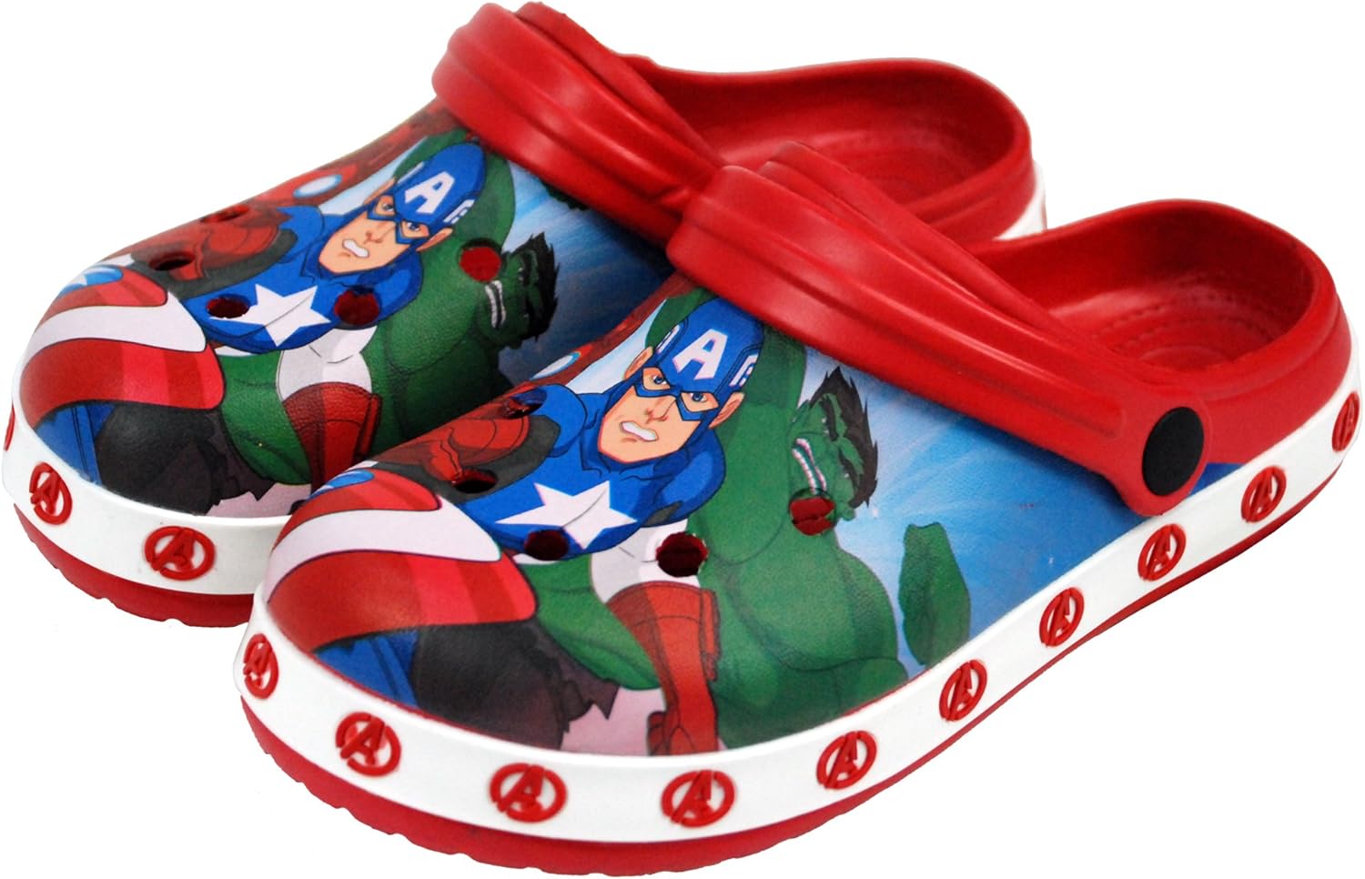 Marvel® Avengers Official Children Kids Boys Sandals Swimming Pool ...