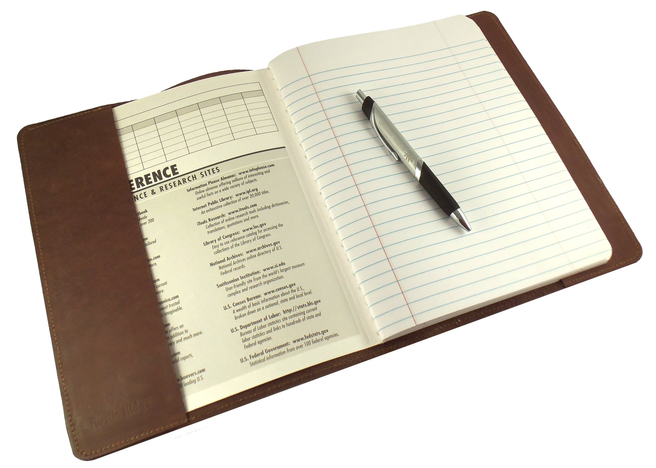 Refillable Leather Composition Notebook By Rustic Ridge Leather 