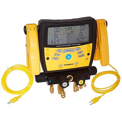 Fieldpiece SMAN460 Wireless 4-Port Digital Manifold Philippines | Ubuy