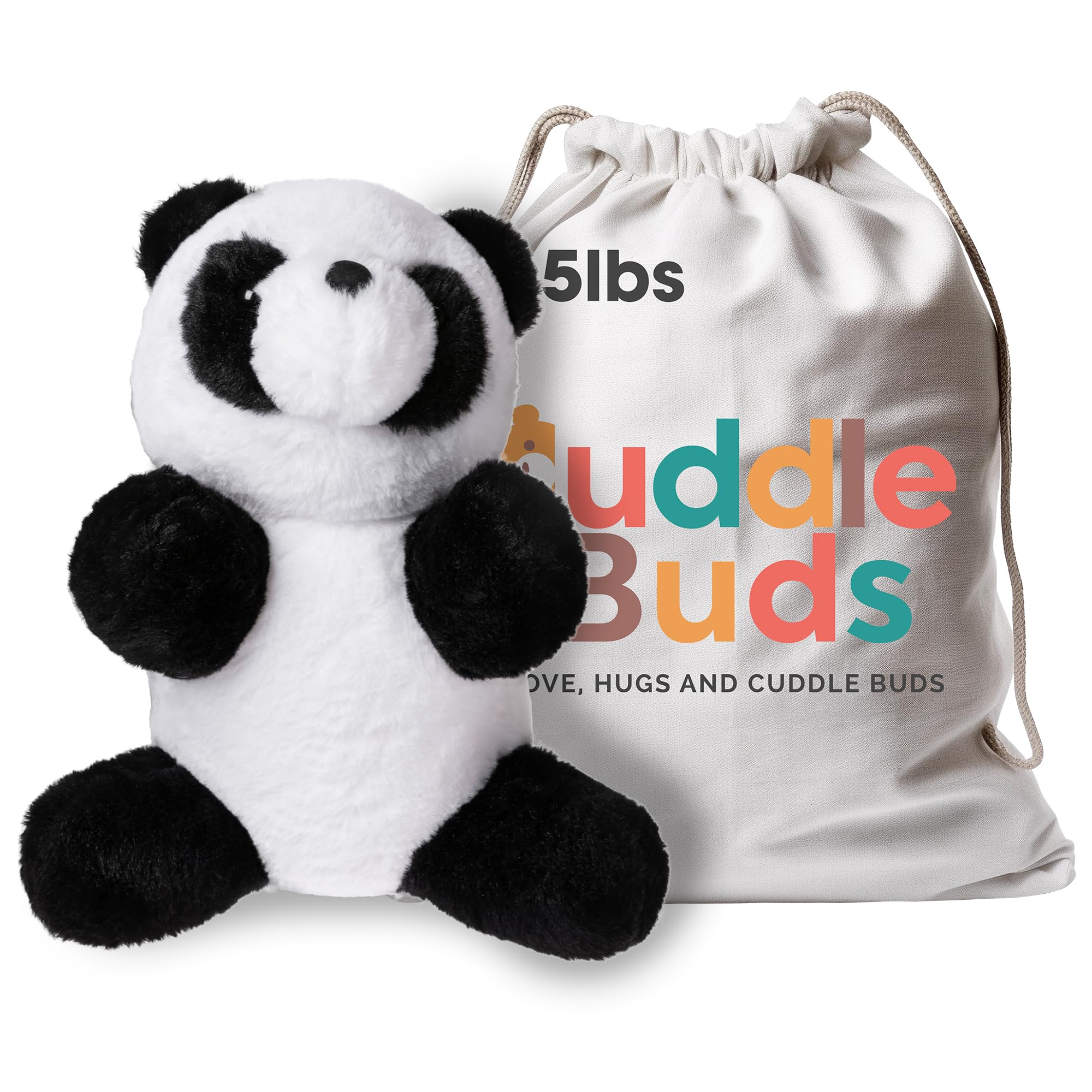 Fox Plush Cuddle Monster Weighted Stuffed Animal Fidget Toy - Kitty ...