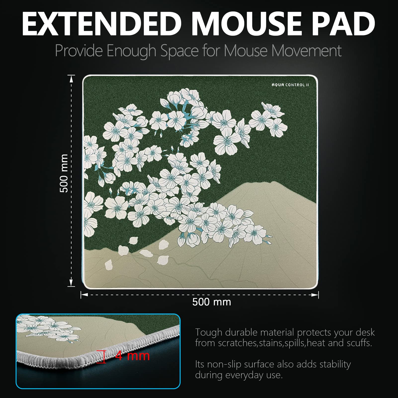 X-Raypad Aqua Control 2 Gaming Mouse Pad, Ultra-High Precision Mouse ...