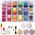 Amazon.com: Needbrock 1060 Pcs String Bracelet Kit, Friendship ...