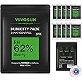 Amazon.com: VIVOSUN 62% RH Two-Way Humidity Control Packs, Size 4 g, 10 Packs for Storing 1/2 oz ...