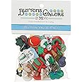 Amazon.com: Buttons Galore and More Collection Round Novelty Buttons ...