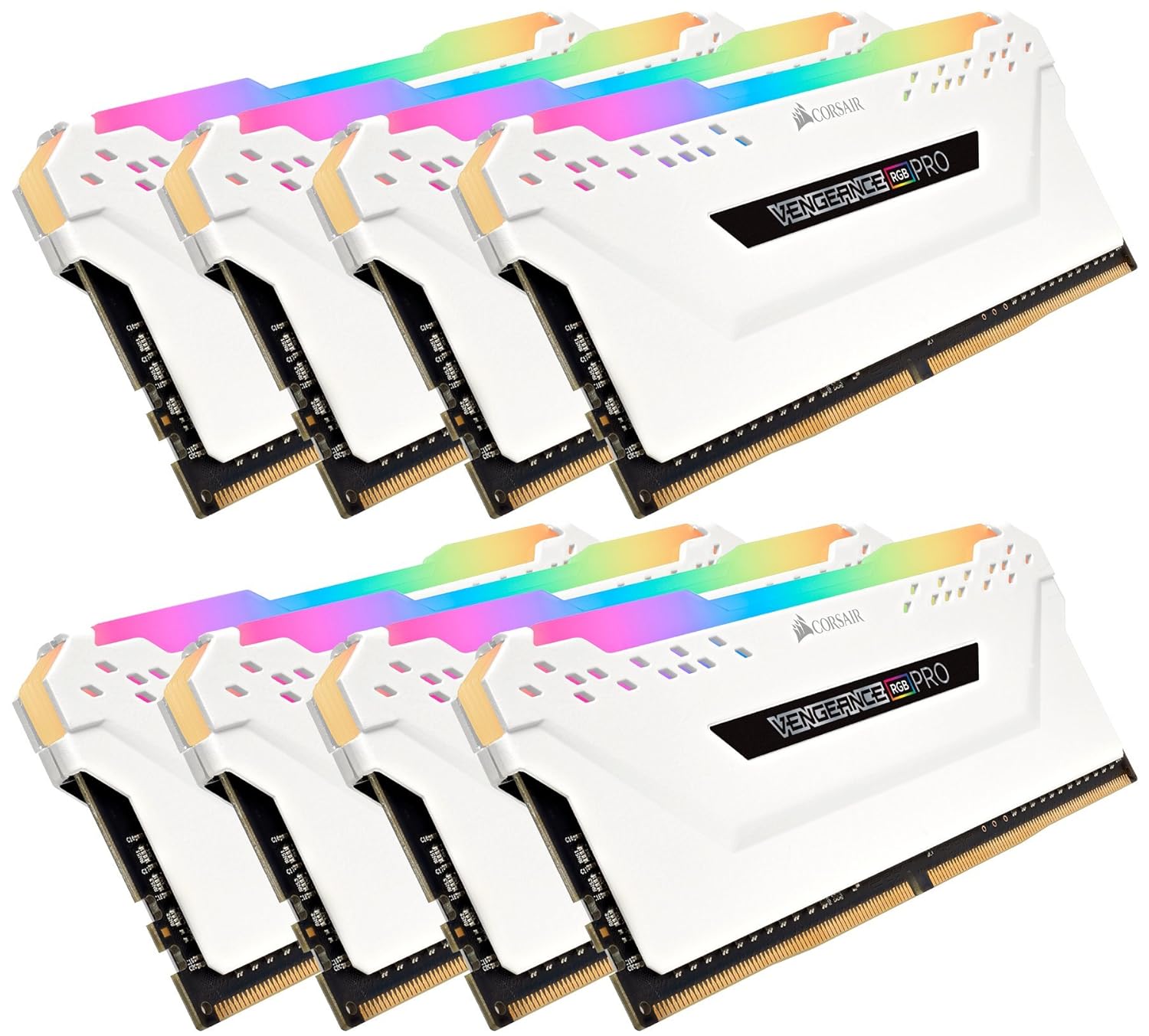 Corsair Vengeance RGB PRO 128 GB (8 x 16 GB) DDR4 3000 MHz C16 XMP 2.0 ...