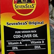Merck SevenSeas Original Cod liver Oil Capsules- 500 Pieces: Amazon.in ...