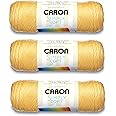Amazon.com: Caron Simply Soft Yarn Solids (3-Pack) Sunshine H97003-97553